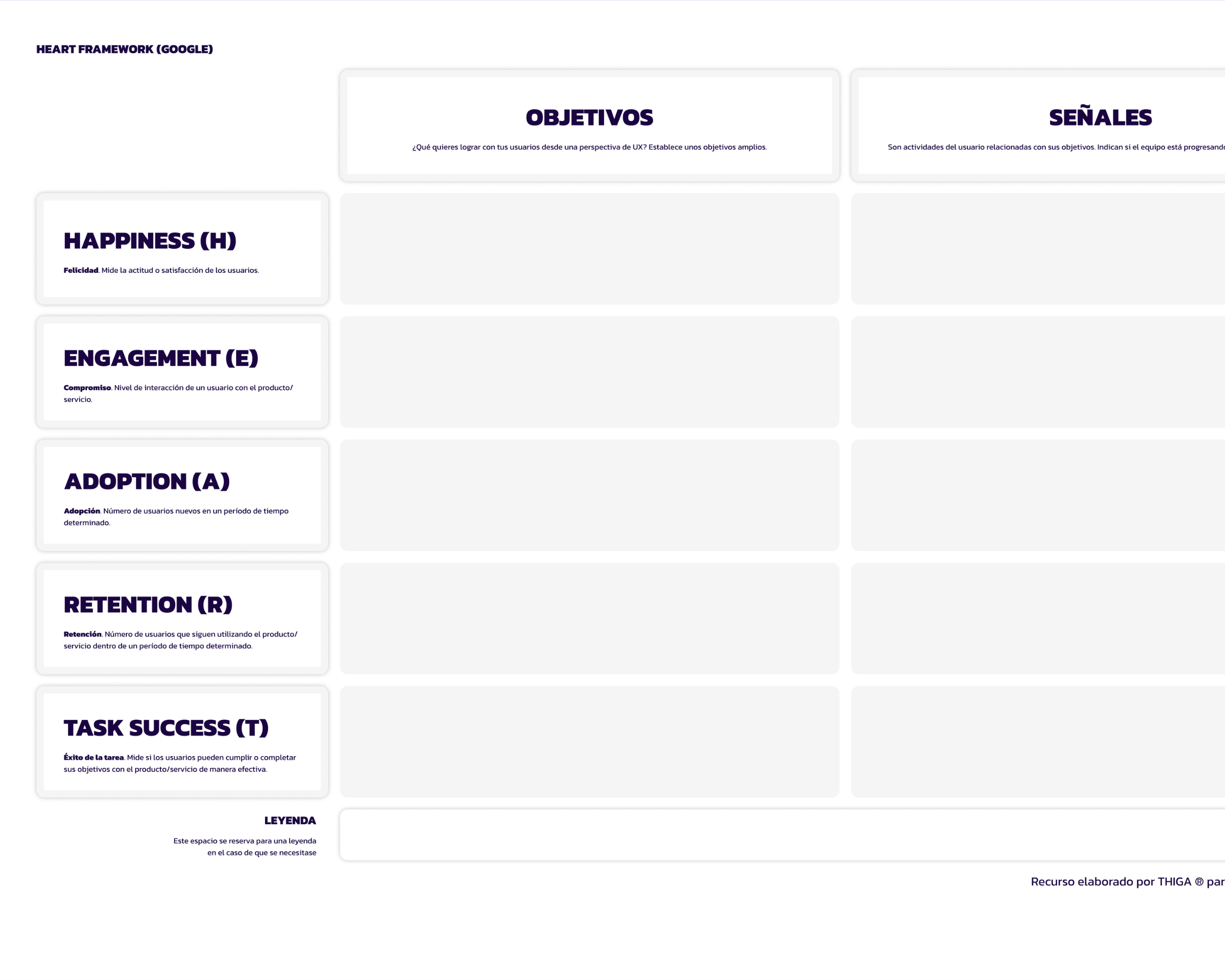 Thiga - Plantilla de descarga Heart Framework